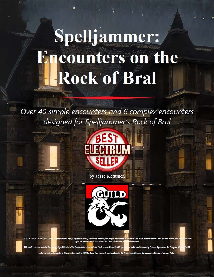 Spelljammer: Encounters on the Rock of Bral - Dungeon Masters Guild ...