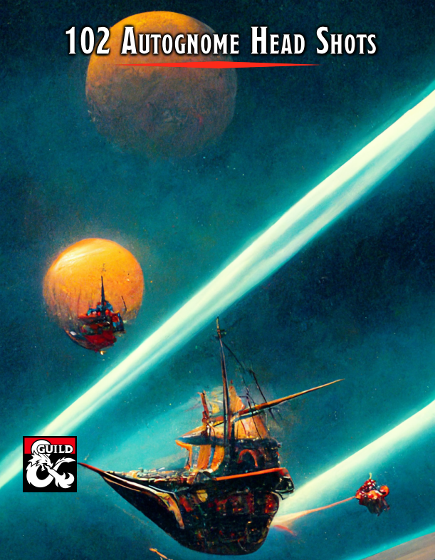 Spelljammer: 102 Autognome Head Shots - Dungeon Masters Guild ...