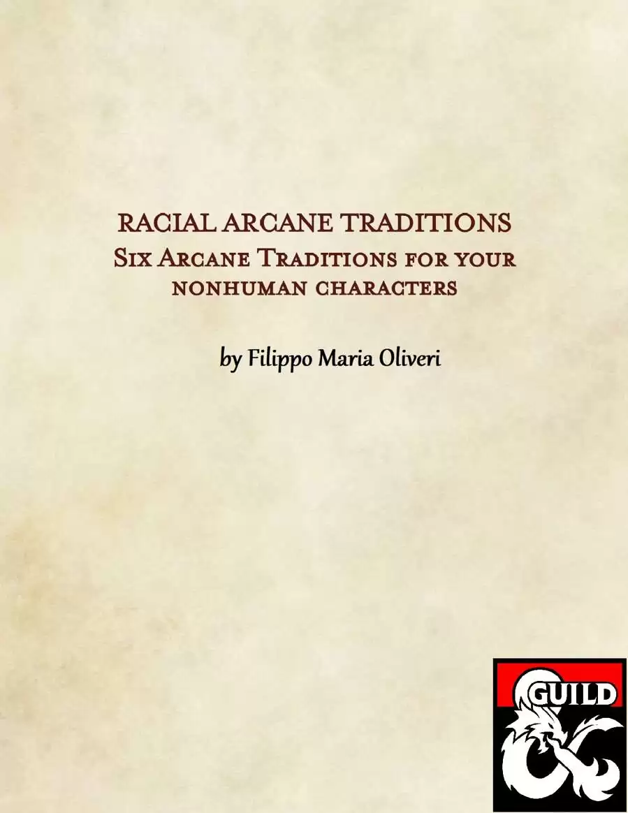 Racial Arcane Traditions - Dungeon Masters Guild | DriveThruRPG