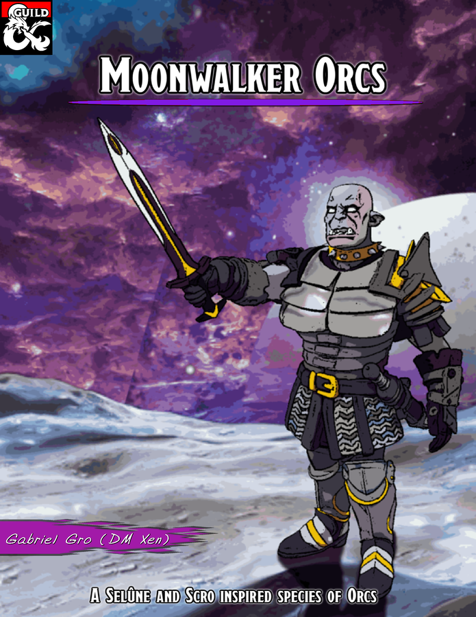 Moonwalker Orcs - Dungeon Masters Guild | DriveThruRPG