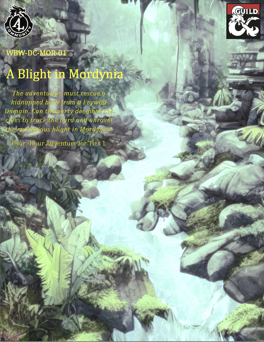 WBW-DC-MOR-01 A Blight in Mordynia - Dungeon Masters Guild | DriveThruRPG