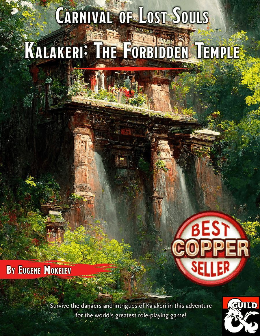Kalakeri: The Forbidden Temple - Dungeon Masters Guild | DriveThruRPG