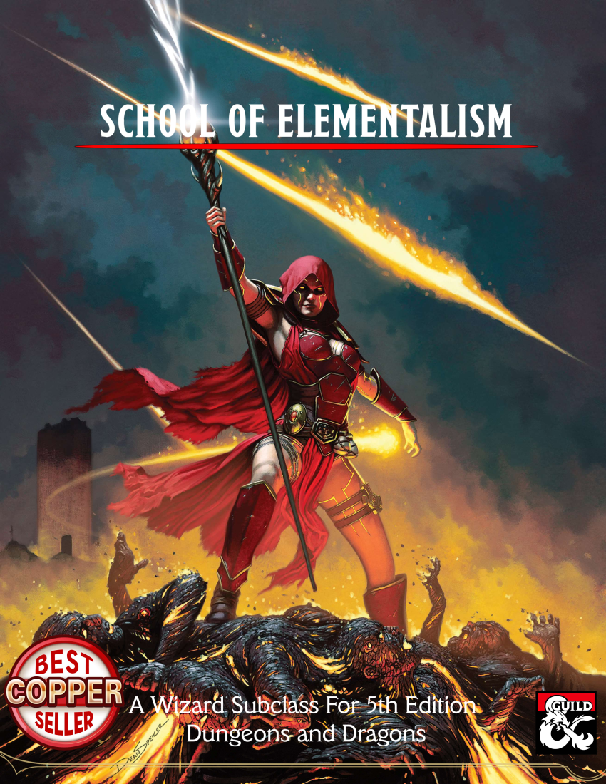 School of Elementalism - Dungeon Masters Guild | DriveThruRPG