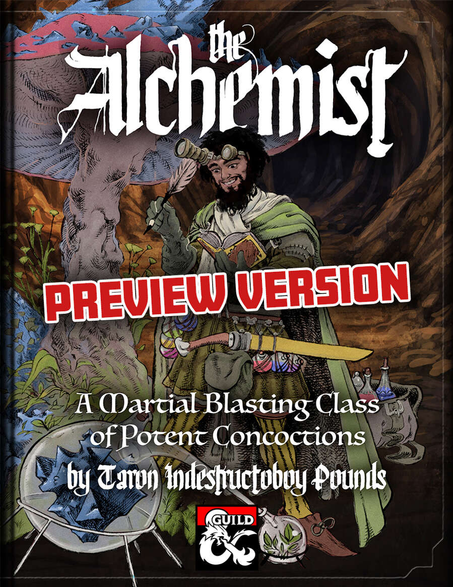 The Alchemist Class (Free Preview) - Dungeon Masters Guild | DriveThruRPG