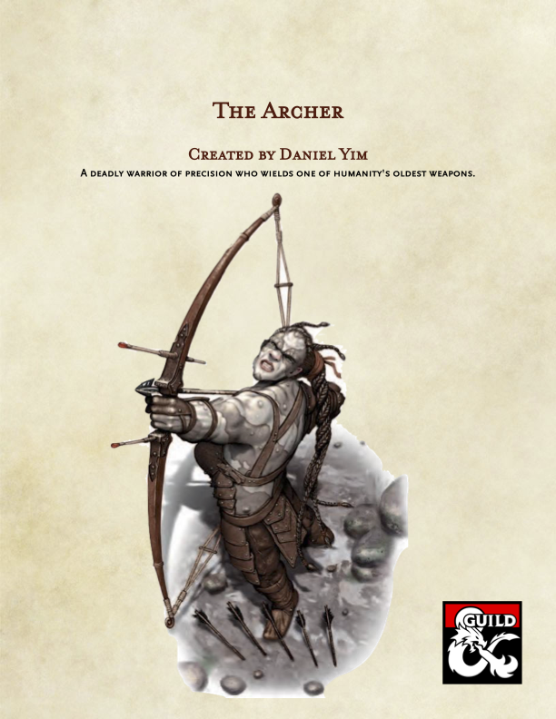 Archer Class & Subclasses - Dungeon Masters Guild | DriveThruRPG