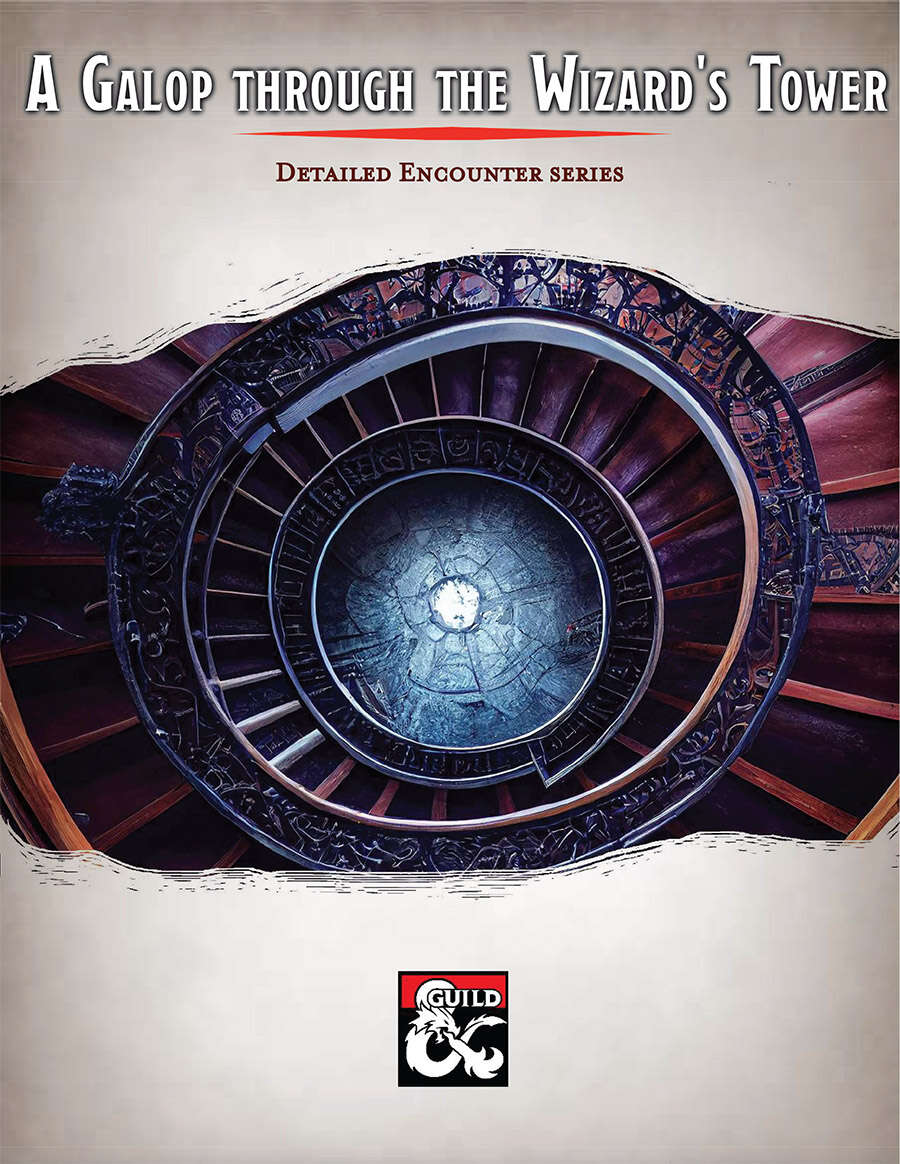 A Gallop through the Wizard's Tower - Dungeon Masters Guild | DriveThruRPG