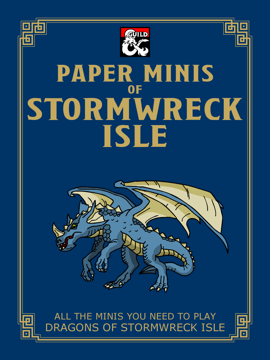 Paper Minis of Stormwreck Isle (Starter Set - Dragons of Stormwreck ...