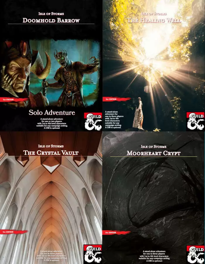 Isle of Storms (Solo) [BUNDLE] - Dungeon Masters Guild | DriveThruRPG