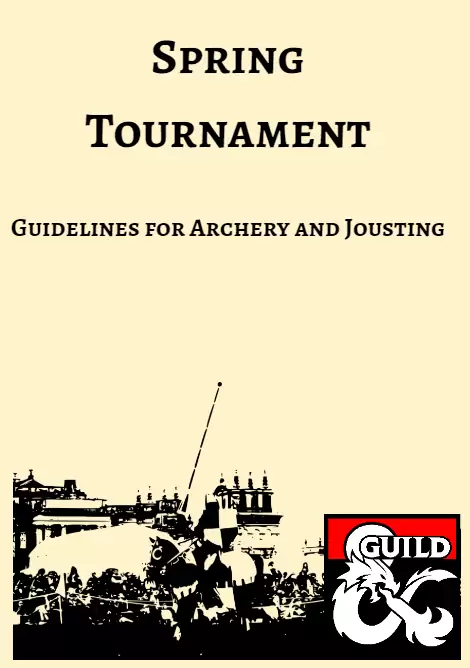 Spring Tournament - Dungeon Masters Guild | DriveThruRPG
