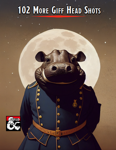 Spelljammer: 102 More Giff Head Shots - Dungeon Masters Guild ...
