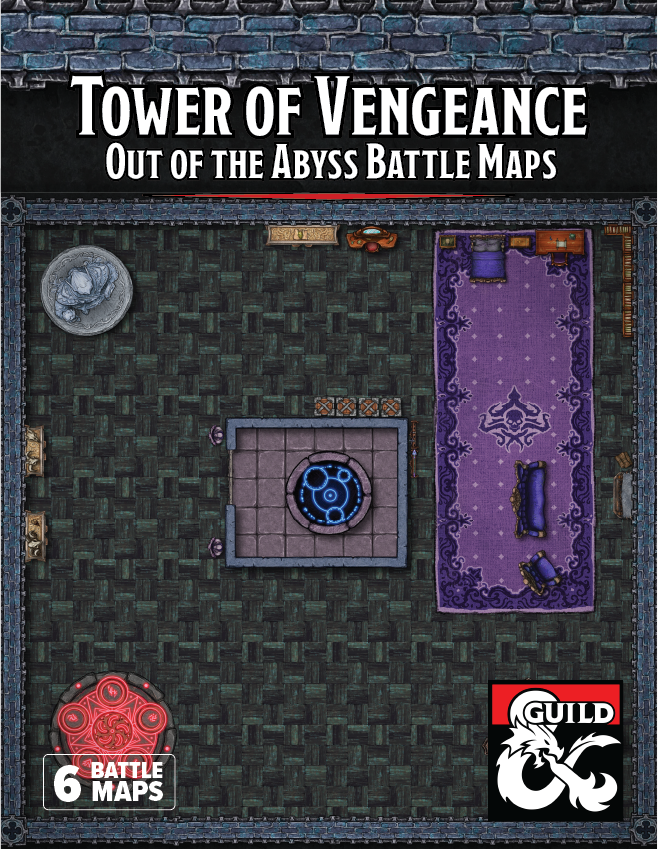 Tower of Vengeance Battle Maps (Out of the Abyss Chapter 12) - Dungeon ...