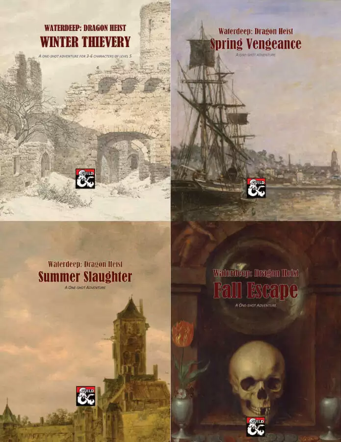 Dragon Heist: Supplemental Seasonal Adventures [BUNDLE] - Dungeon ...