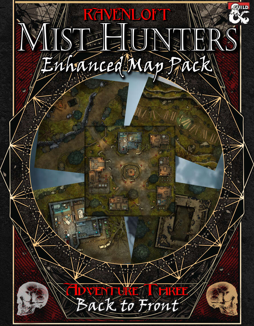 Ravenloft: Mist Hunters Enhanced Map Pack - Adventure 3 (Back to Front ...
