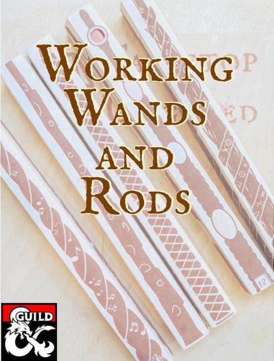 Working Wands and Rods - Dungeon Masters Guild | DriveThruRPG