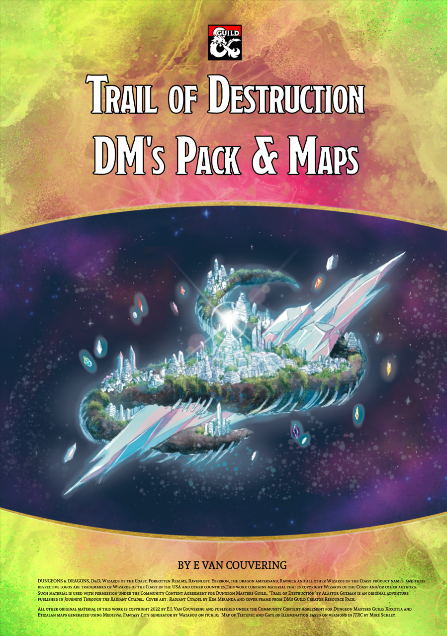 Trail of Destruction DMs Pack and Maps - Dungeon Masters Guild ...