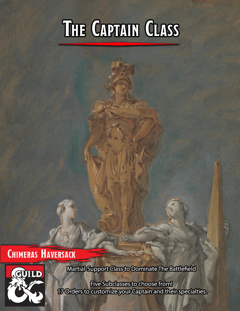Captain Class (Dnd 5e) - Dungeon Masters Guild | DriveThruRPG