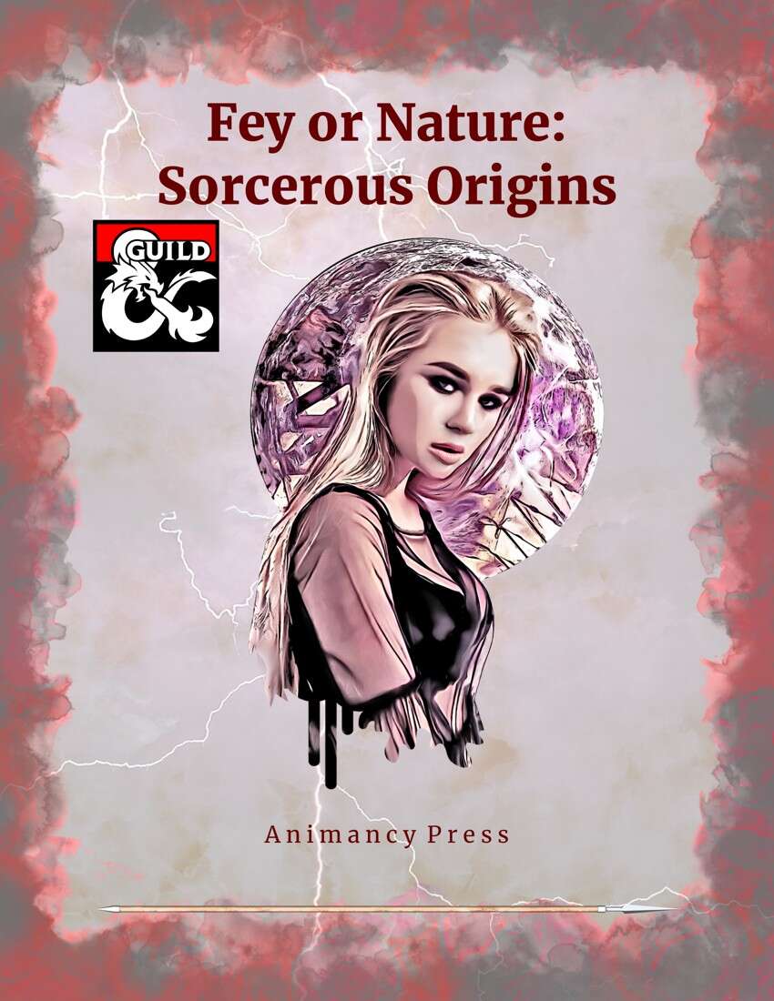 S Fey or Nature: Sorcerous Origins - Dungeon Masters Guild | DriveThruRPG