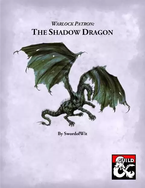 The Shadow Dragon - a Warlock Patron - Dungeon Masters Guild | DriveThruRPG