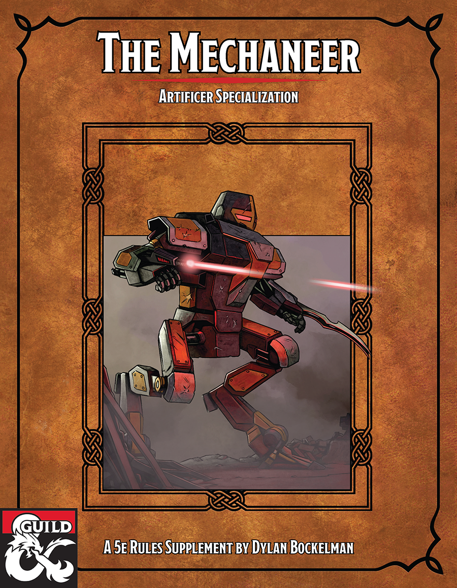 The Mechaneer Artificer Specialization - Dungeon Masters Guild ...