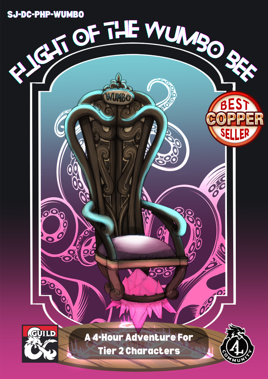 SJ-DC-PHP-WUMBO: Flight of the Wumbo Bee - Dungeon Masters Guild ...