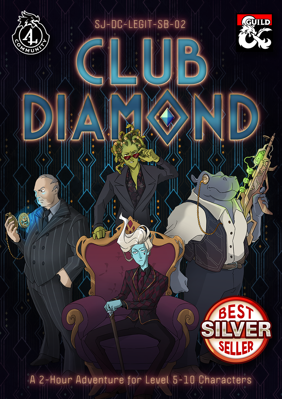 Club Diamond (SJ-DC-LEGIT-SB-02) - Dungeon Masters Guild | DriveThruRPG