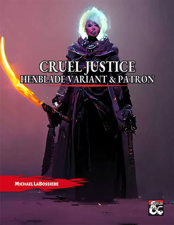 Cruel Justice - Dungeon Masters Guild | DriveThruRPG