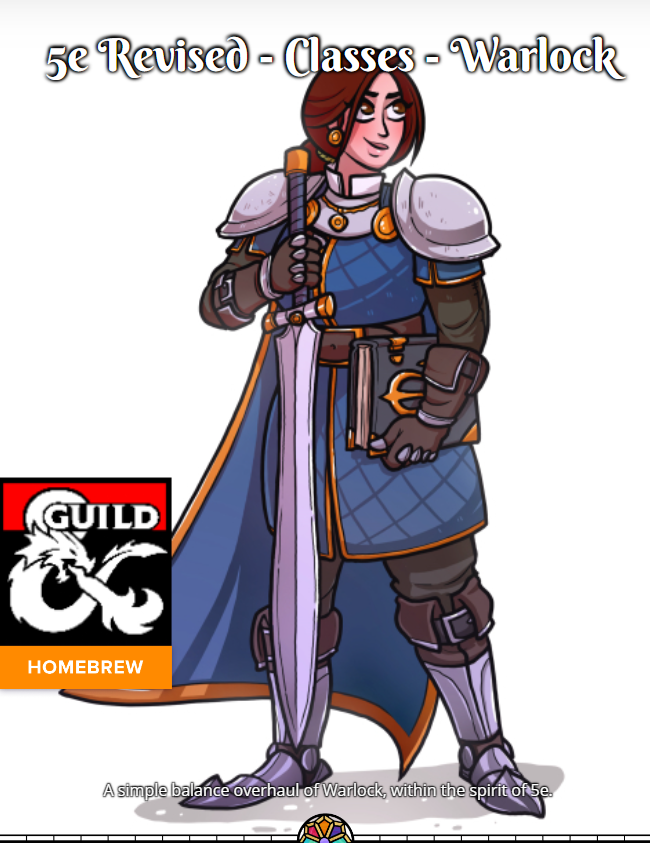 5e Revised - Classes - Warlock - Dungeon Masters Guild | DriveThruRPG
