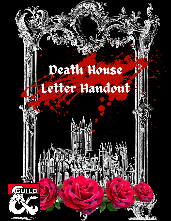 Death House Letter - Curse of Strahd Handout - Dungeon Masters Guild ...