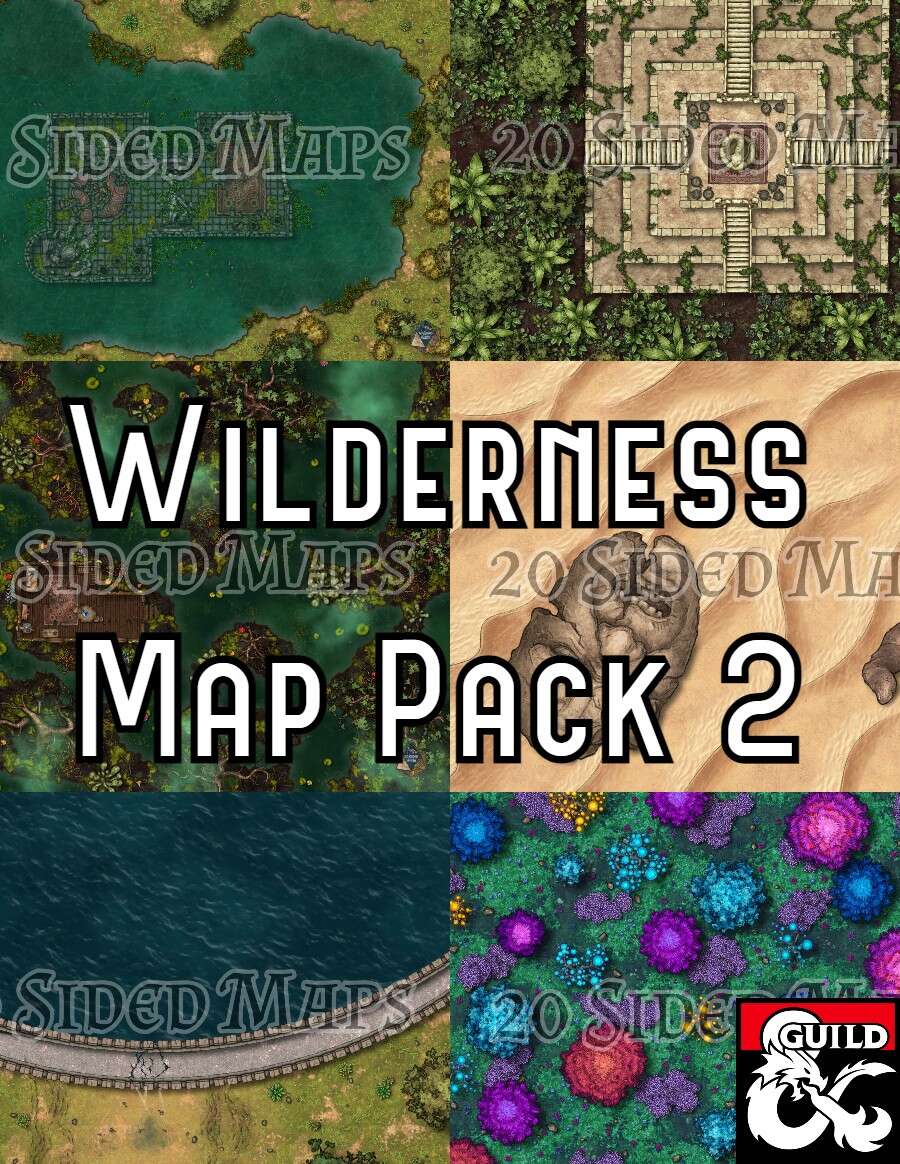 Wilderness Map Pack 2 - Dungeon Masters Guild | DriveThruRPG
