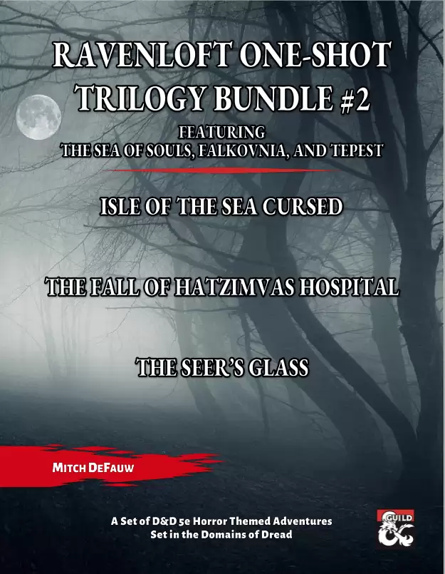 Ravenloft One-Shot Trilogy Bundle #2 [BUNDLE] - Dungeon Masters Guild ...