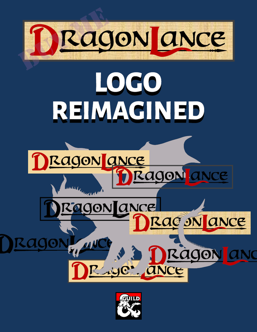 Dragonlance Logo Reimagined - Dungeon Masters Guild | DriveThruRPG
