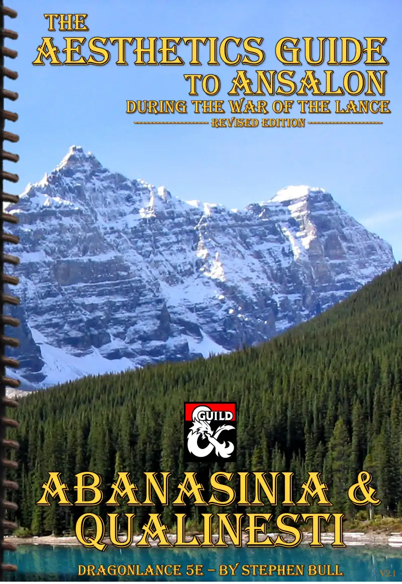 The Aesthetics Guide to Ansalon - Abanasinia and Qualinesti - Dungeon ...