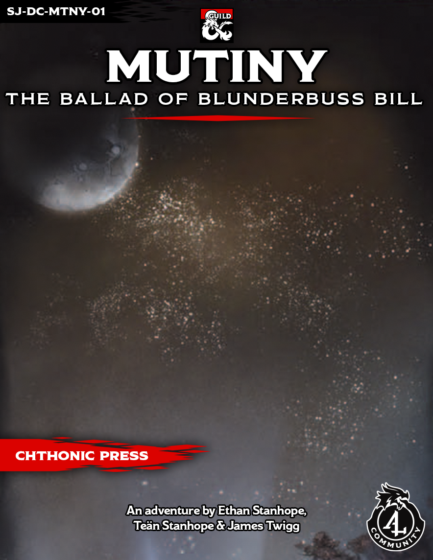 SJ-DC-BBB-01 Mutiny: The Ballad of Blunderbuss Bill - Dungeon Masters ...