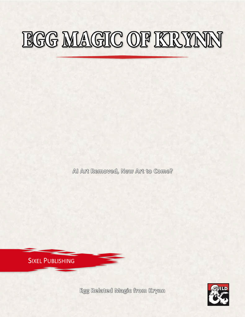 Egg Magic - Dungeon Masters Guild | DriveThruRPG
