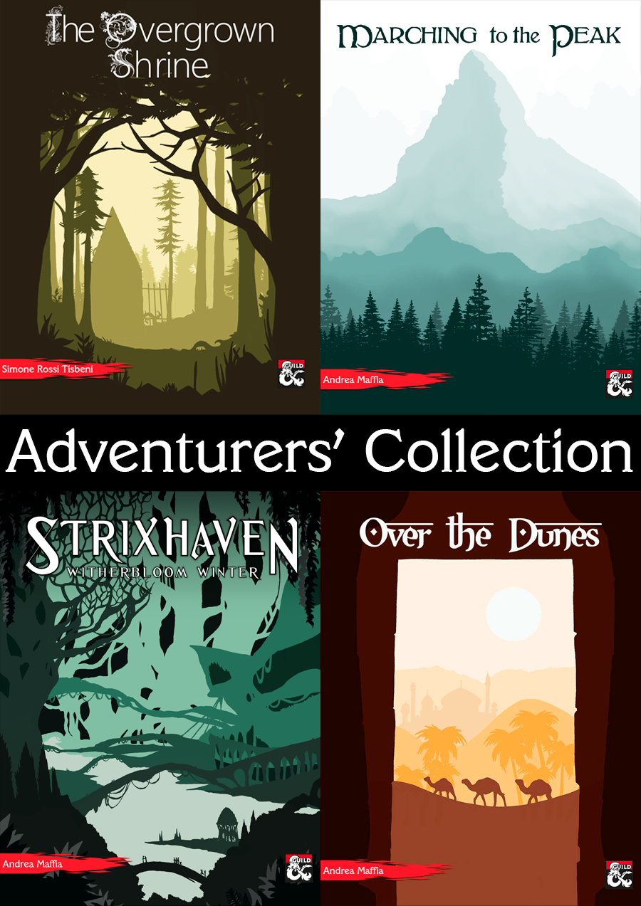 Adventurer's Collection [BUNDLE] - Dungeon Masters Guild | DriveThruRPG