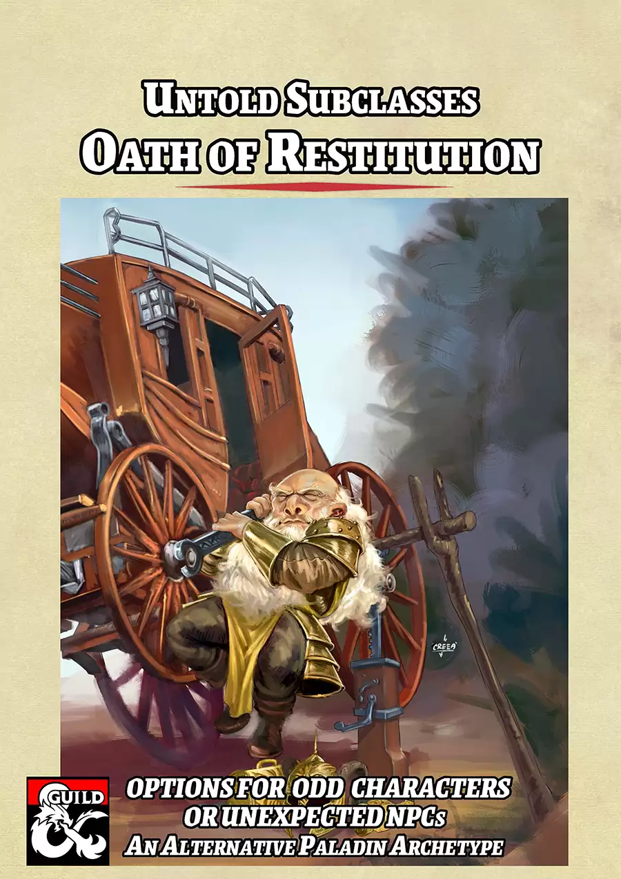Untold Subclasses - Oath of Restitution - Dungeon Masters Guild | DriveThruRPG
