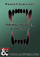 Ranger: Primal Hunter Conclave [5E] - Dungeon Masters Guild | Dungeon ...