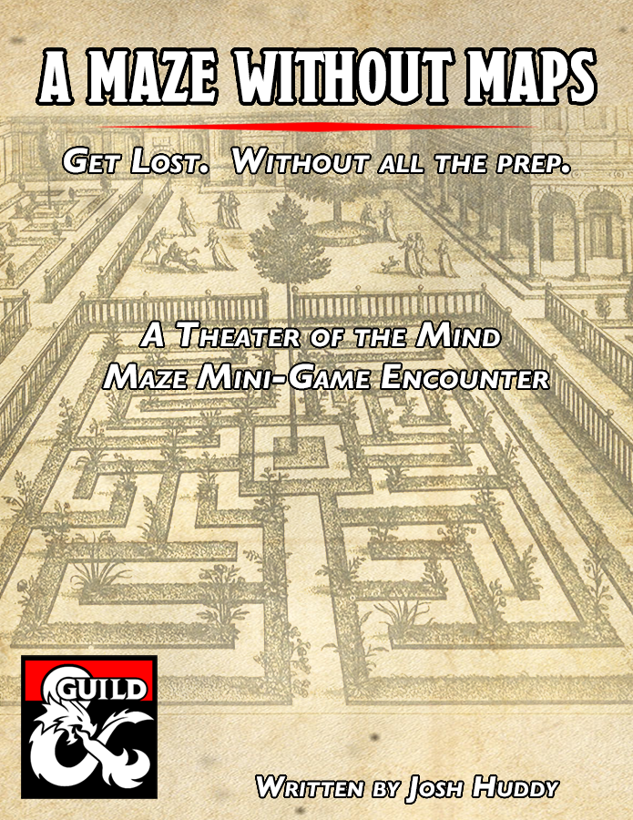 A Maze Without Maps - A Mini-Game - Dungeon Masters Guild | DriveThruRPG