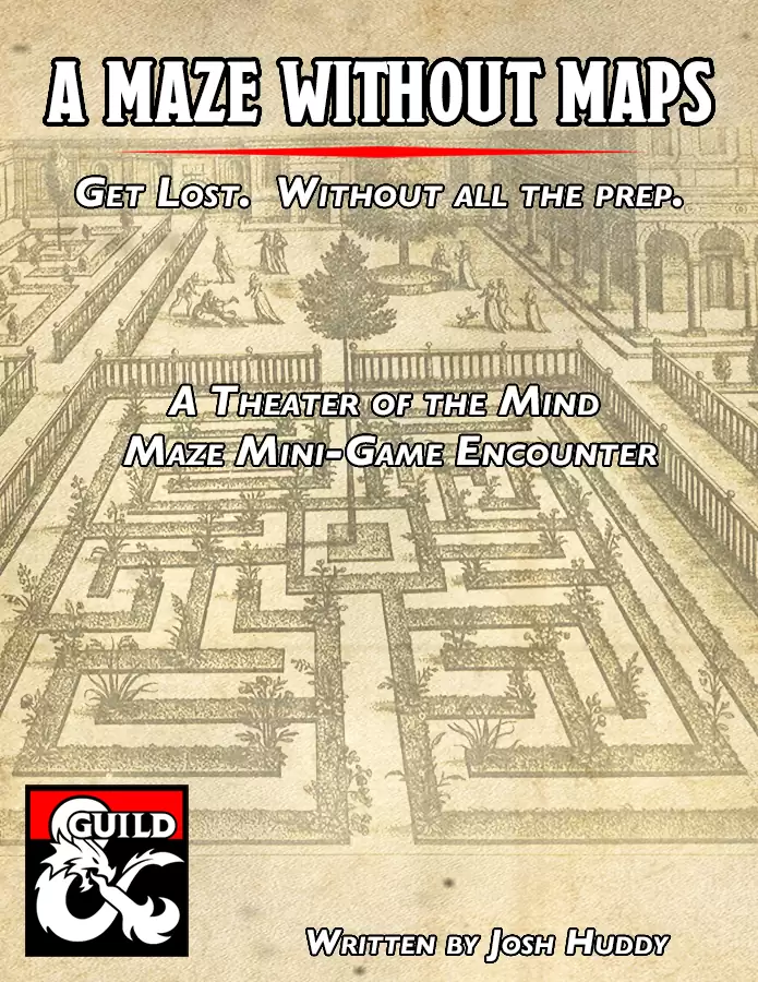 A Maze Without Maps - A Mini-Game - Dungeon Masters Guild | DriveThruRPG