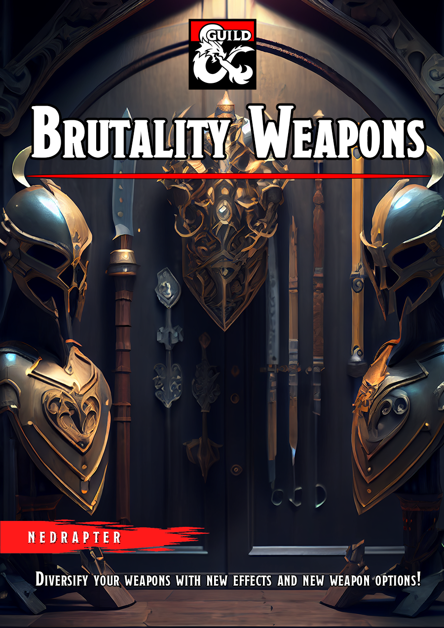Brutality Weapons - Dungeon Masters Guild | DriveThruRPG