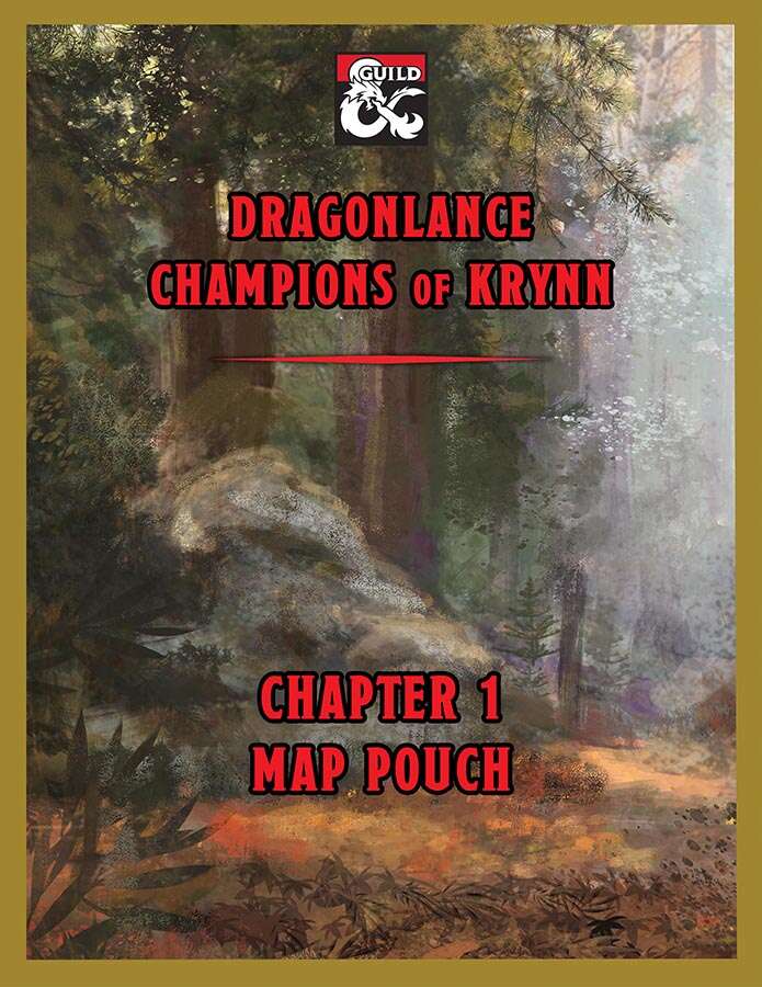 Dragonlance Map Pouch: Champions of Krynn, Chapter 1 - Dungeon Masters ...