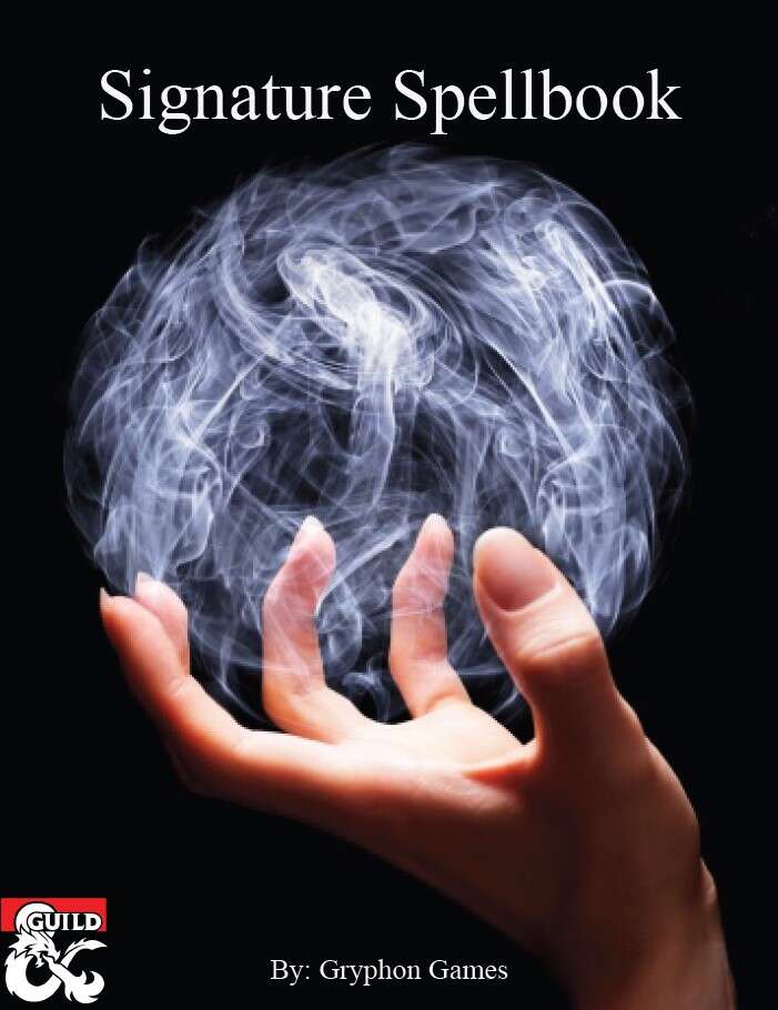 Signature Spellbook - Dungeon Masters Guild | DriveThruRPG