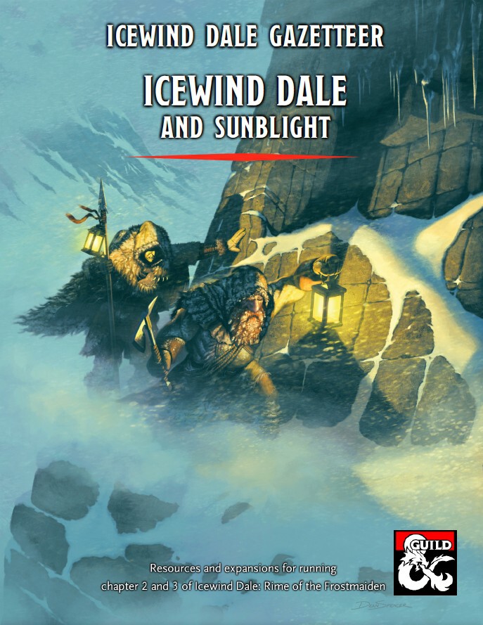Icewind Dale Gazetteer: Icewind Dale and Sunblight - Dungeon Masters ...