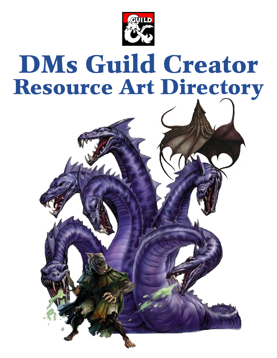 DMs Guild Creator Resource Art Directory - Dungeon Masters Guild ...