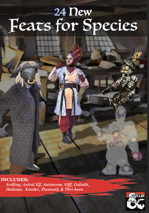24 New Feats for Species - Dungeon Masters Guild | DriveThruRPG