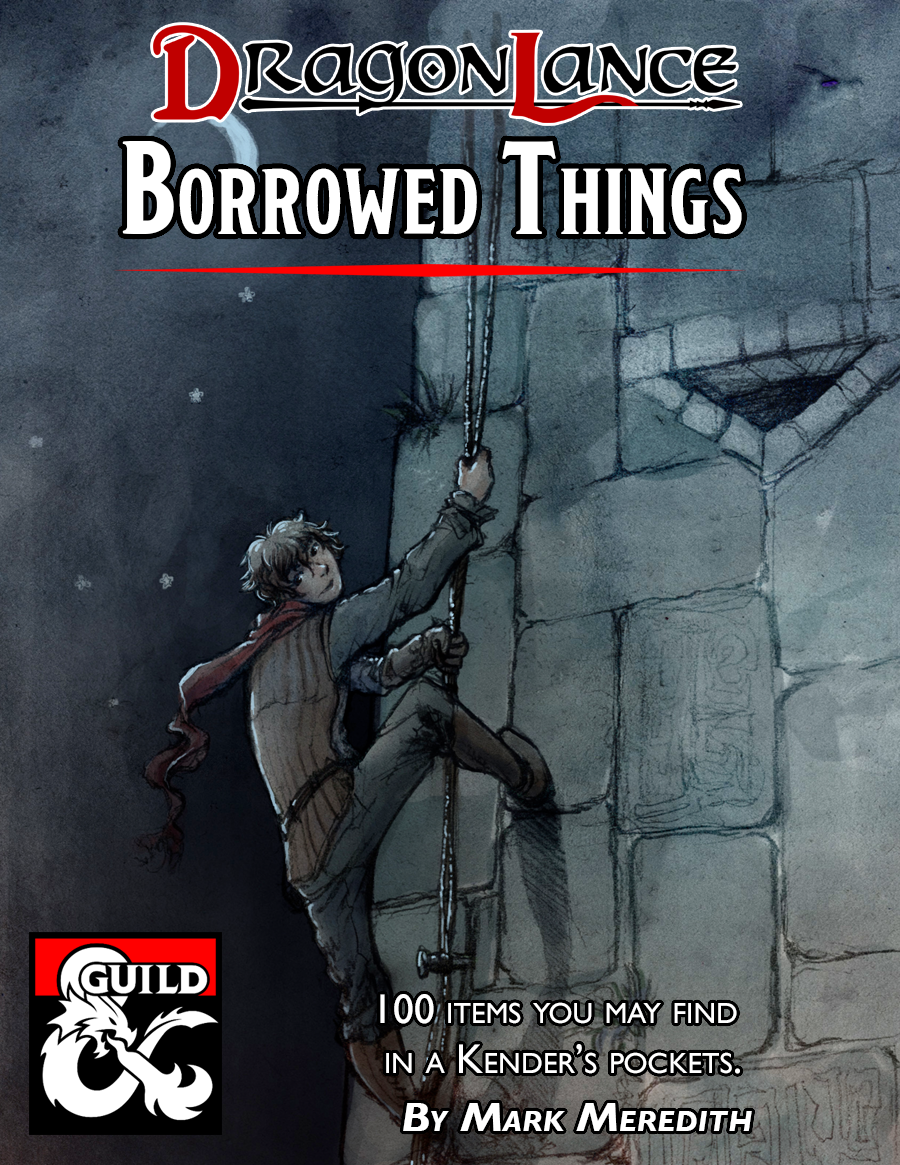 Borrowed Things: 100 items you may find in a Kender’s pockets - Dungeon ...