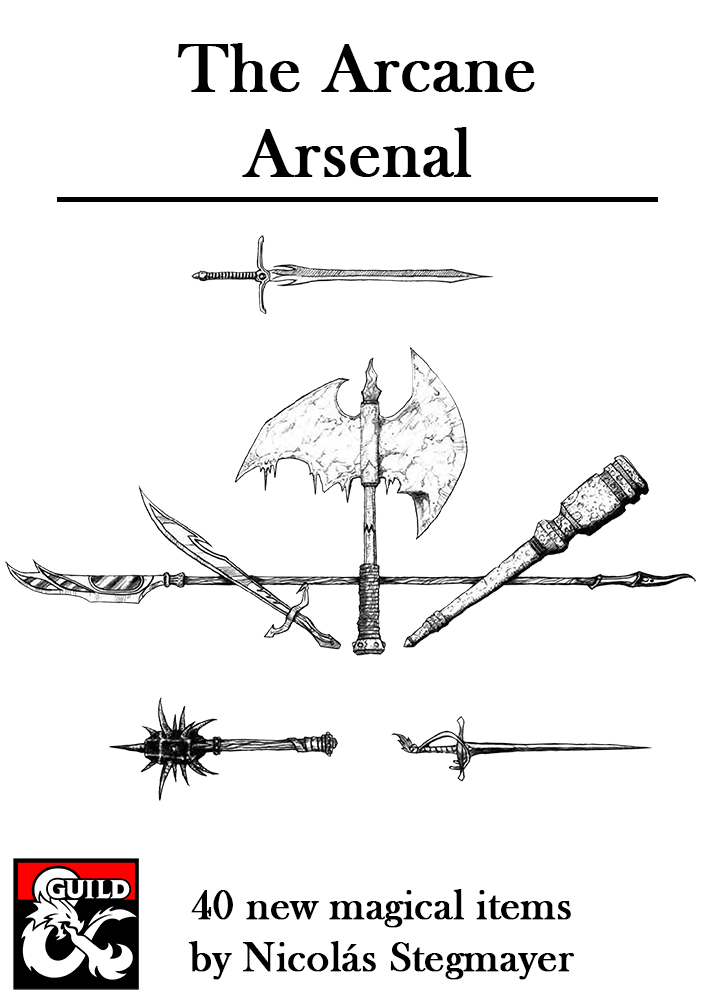 The Arcane Arsenal: 40 new magic items for 5E - Dungeon Masters Guild ...