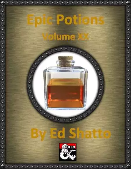 Epic Potions Vol XX - Dungeon Masters Guild | DriveThruRPG