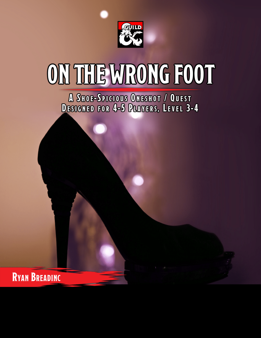 On The Wrong Foot - Tier One Quest & Oneshot - Dungeon Masters Guild ...