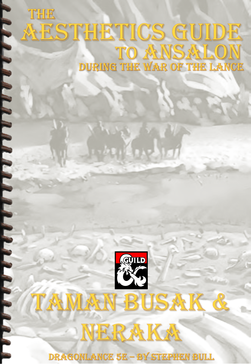 The Aesthetics Guide to Ansalon - Taman Busak and Neraka - Dungeon ...